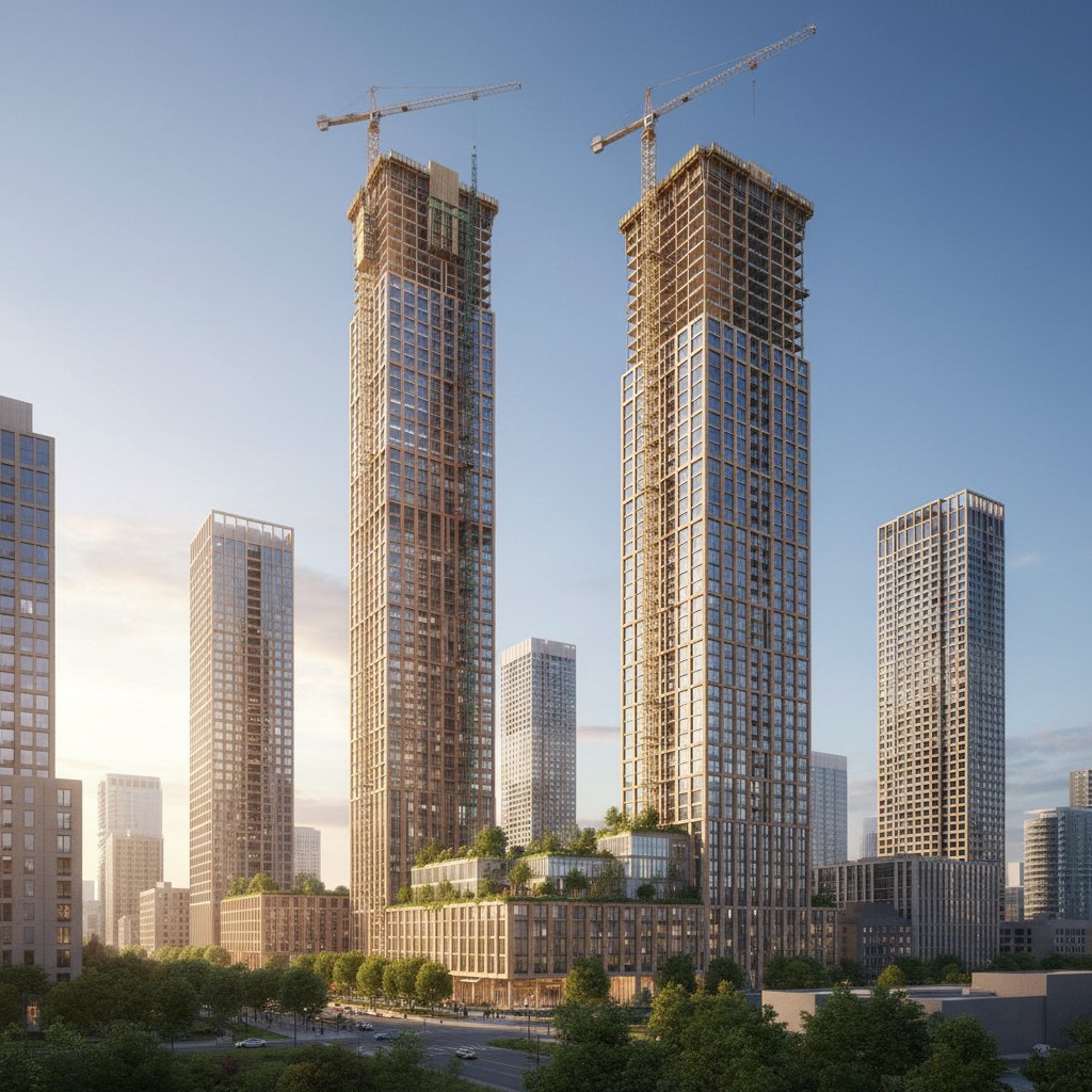 2025 Building Codes Enable Taller CLT Timber Towers | multihb.com ...