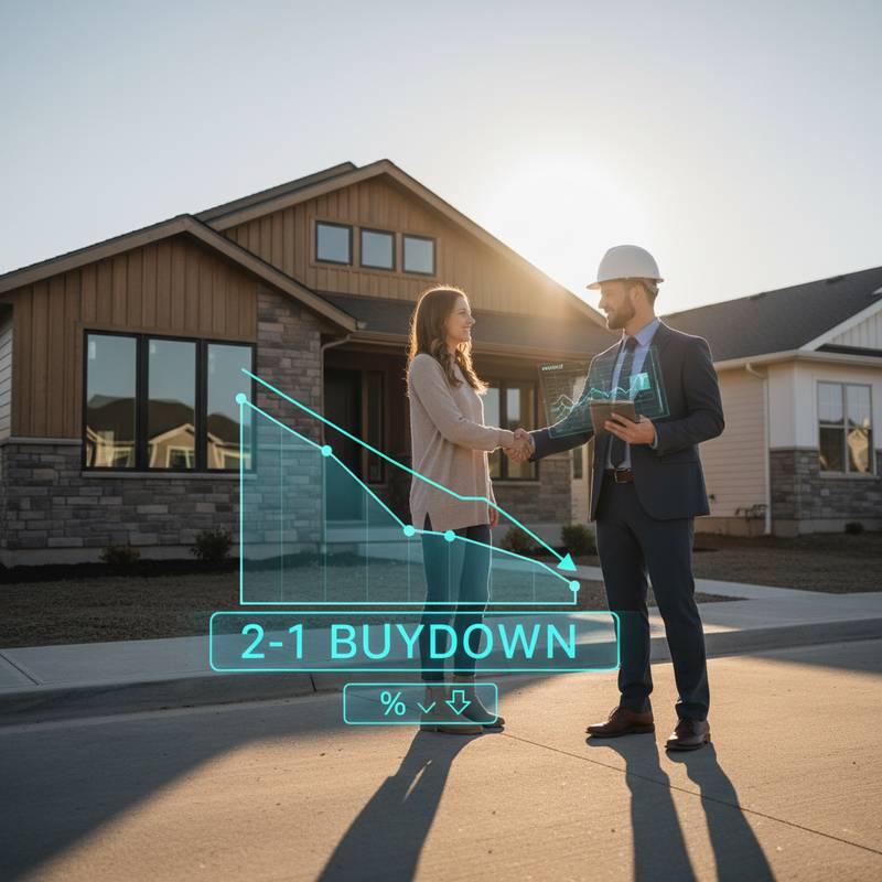2-1 Buydown Explained: Builders Pay Interest to Reduce Mortgage Costs ...