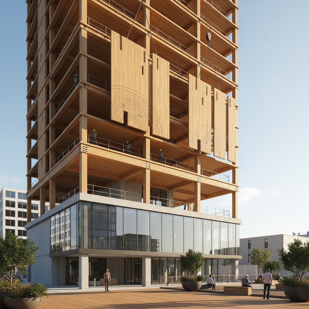 18-Story Mass Timber Towers: Key Changes and Benefits | multihb.com ...