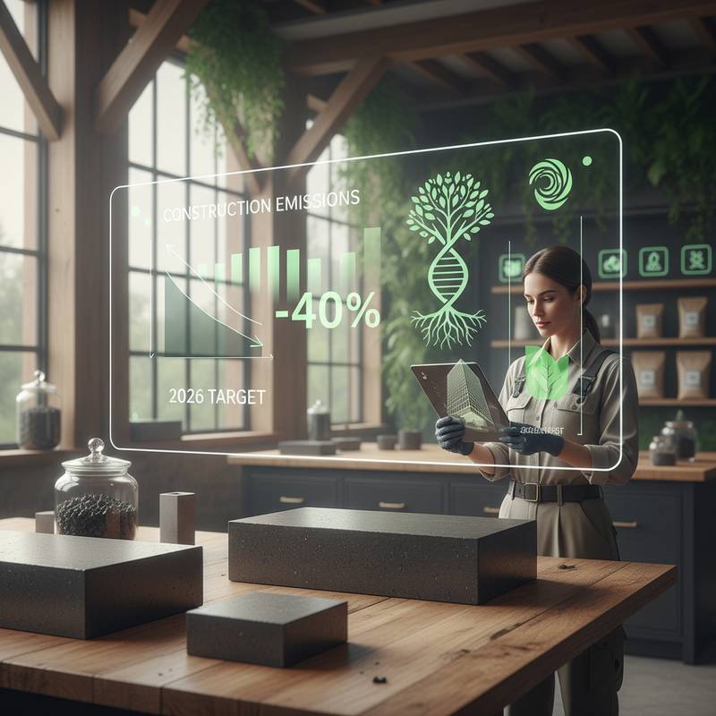 Biochar Reduces Concrete Emissions by 40% by 2026 | multihb.com | Multi ...